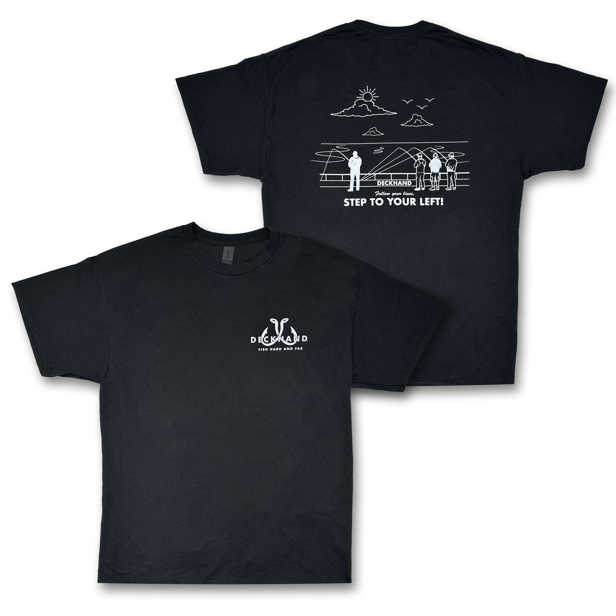 Tee - Step To Your Left! – Deckhand Sports