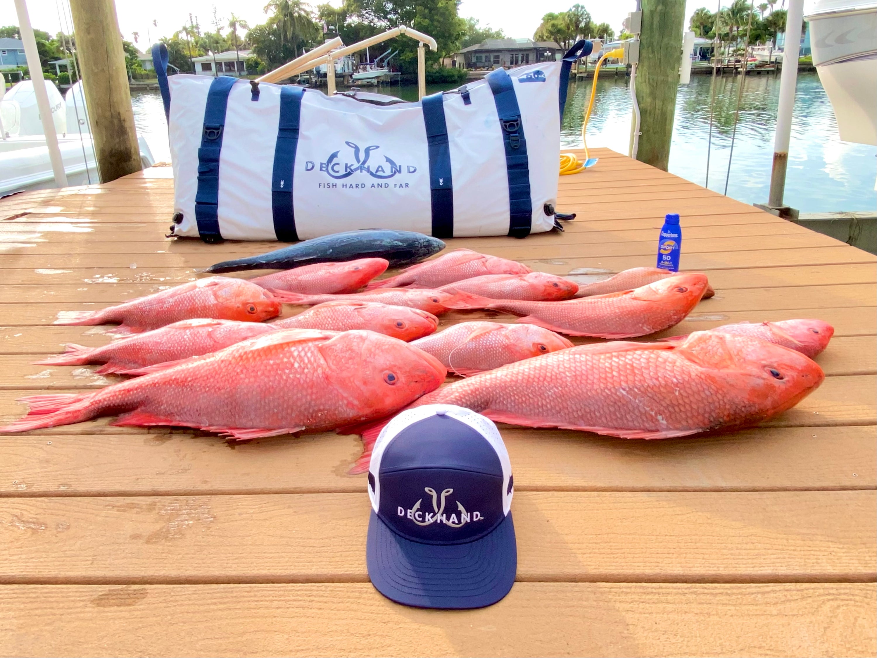 Deckhand Sports: Our Bags Don't Leak! Strongest Built Kill Bags & Dry